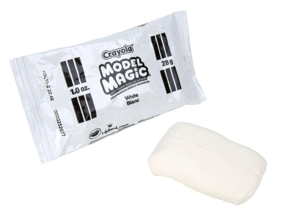 White Model Magic Air Dry Clay – Bee'in Creative with Mis